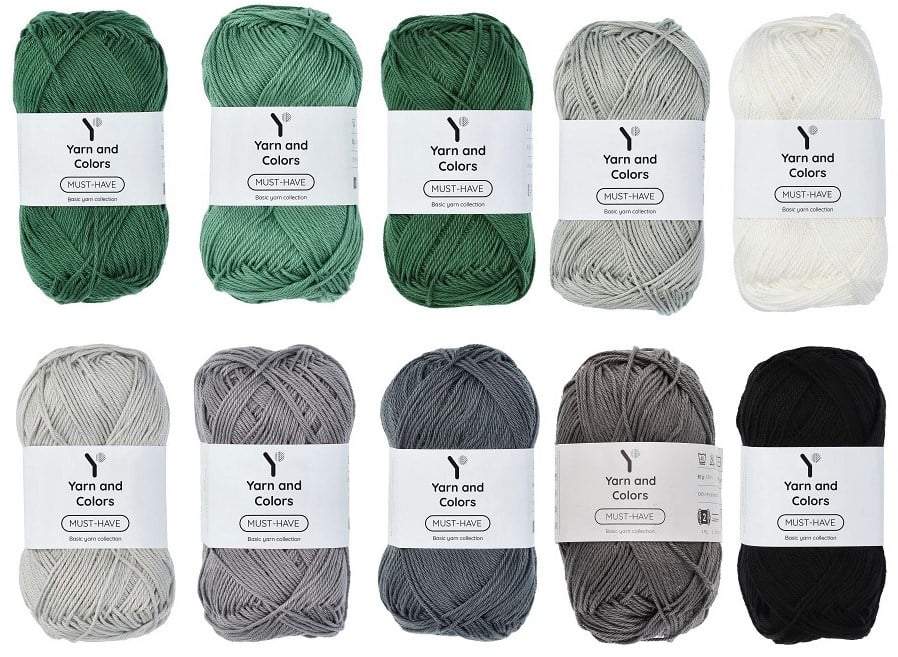 Yarn and Colors Must-have Color Pack 021 Germany - Yarnplaza.com