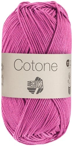 Lana Grossa Cotone 144 Aster Red | Yarnplaza.com