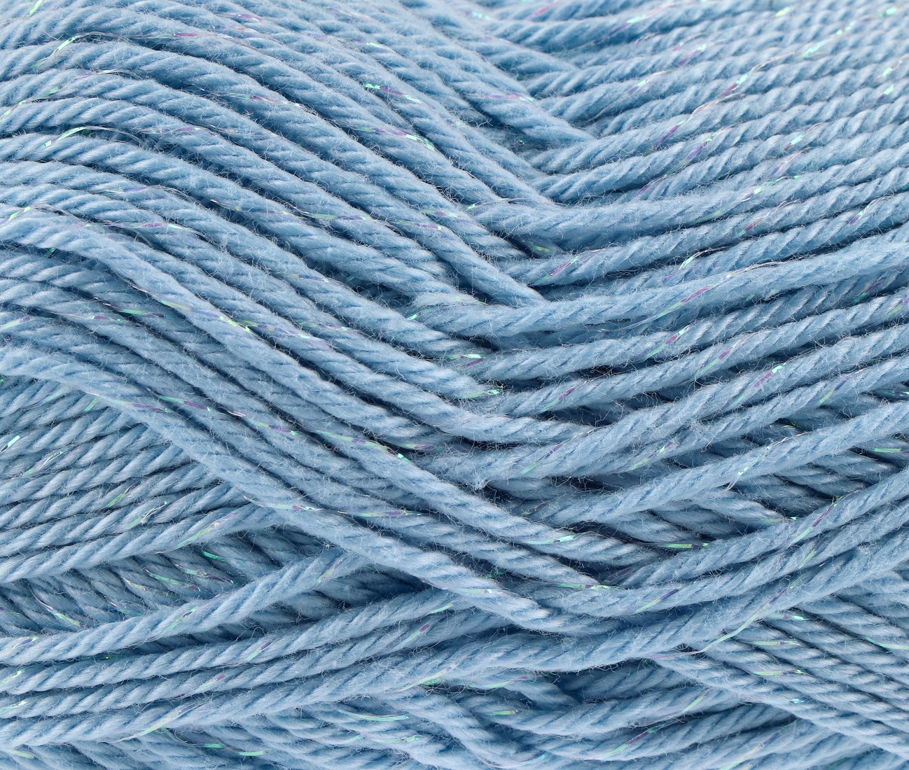 Lang Yarns Quattro Lamé 021 Light Blue - Yarnplaza.com