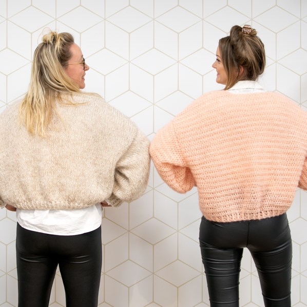 Knitting Pattern Yarn and Colors Cloud Cardigan Knit - Yarnplaza.com