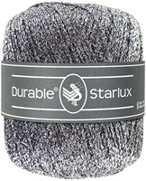 Durable Starlux 2235 Ash | Lightweight glitter yarn with metallic shine