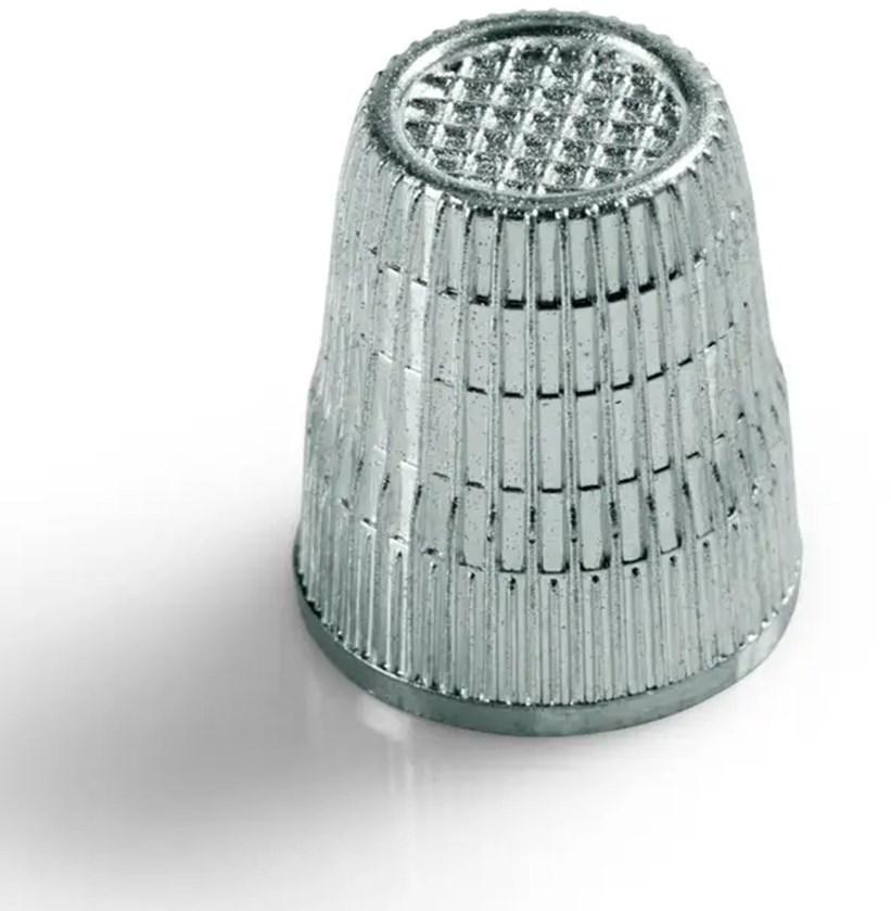 Prym Thimble Die-Cast Zinc Silver 16mm - Yarnplaza.com