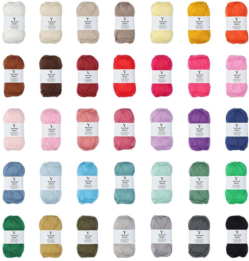 Yarn and Colors Favorite All Colors Yarn Pack - Yarnplaza.com