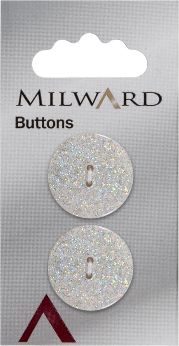 Milward Button with Glitter - Yarnplaza.com