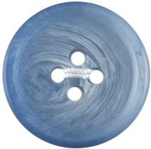 Milward Marble Button Matte Blue - Yarnplaza.com
