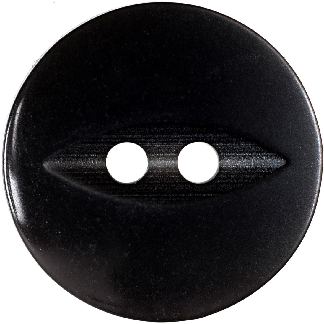 Milward Shiny Button Black - Yarnplaza.com