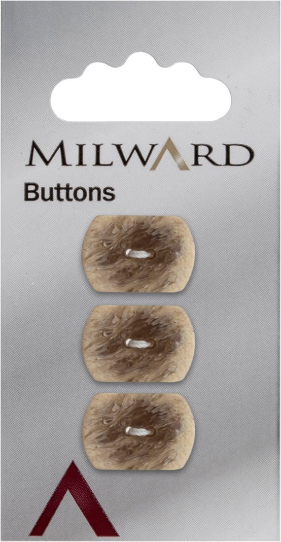 Milward Irregular Shape Button Beige - Yarnplaza.com