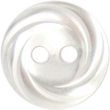 Milward Button Patterned White - Yarnplaza.com