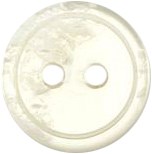 Milward Button with Pattern and Decorative Rim 12mm (5 pieces ...