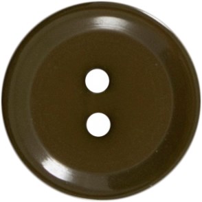 Milward Button Shiny Dark Green - Yarnplaza.com