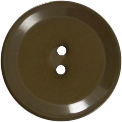 Milward Button Shiny Dark Green - Yarnplaza.com