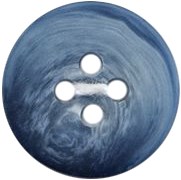 Milward Button Marbled Blue/White - Yarnplaza.com