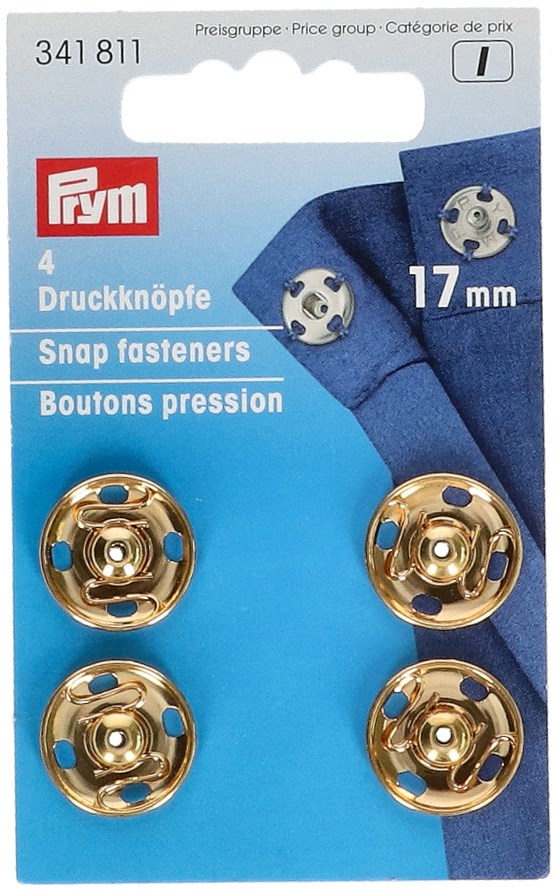 coloured snap fasteners