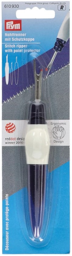 Prym Stitch Ripper Large Ergonomic - Yarnplaza.com