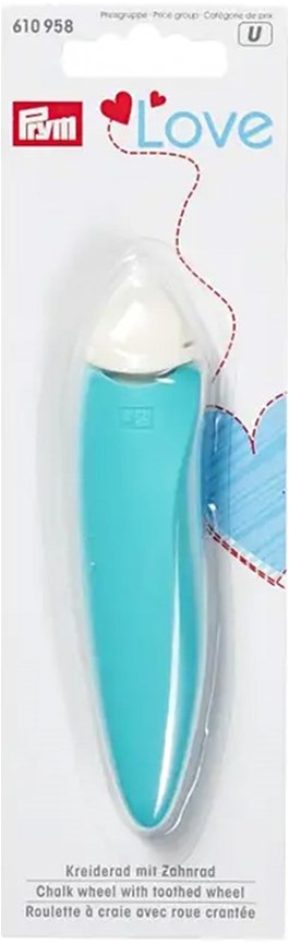 Prym Love Chalk Wheel Stick Ergonomic Mint - Yarnplaza.com