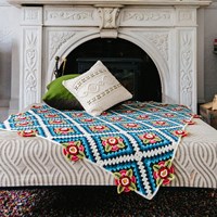 Mexican Diamonds Blanket Crochet Kit - Including Digital Pattern ...