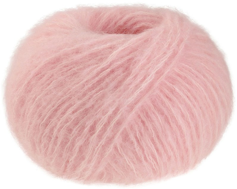 Lana Grossa Mohair Di Gio 0002 Pale Pink | Superkid mohair & merino yarn