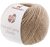 Lana Grossa Natural Lama Chunky 010 Light Beige | Yarnplaza.com