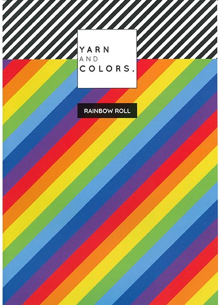 Yarn and Colors Rainbow Roll Booklet - Yarnplaza.com