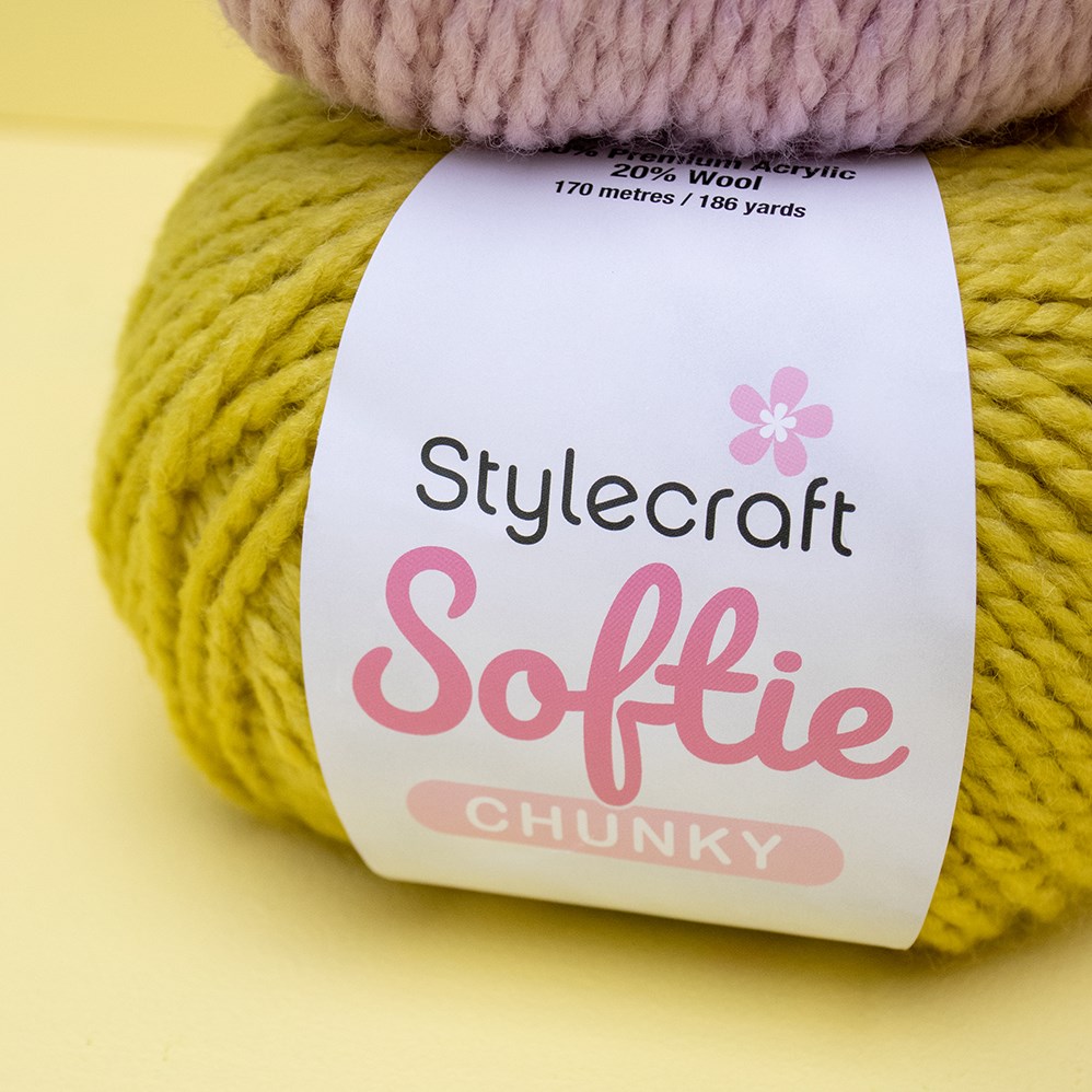 Stylecraft Softie Chunky 3110 Raspberry | Yarnplaza – For knitting ...