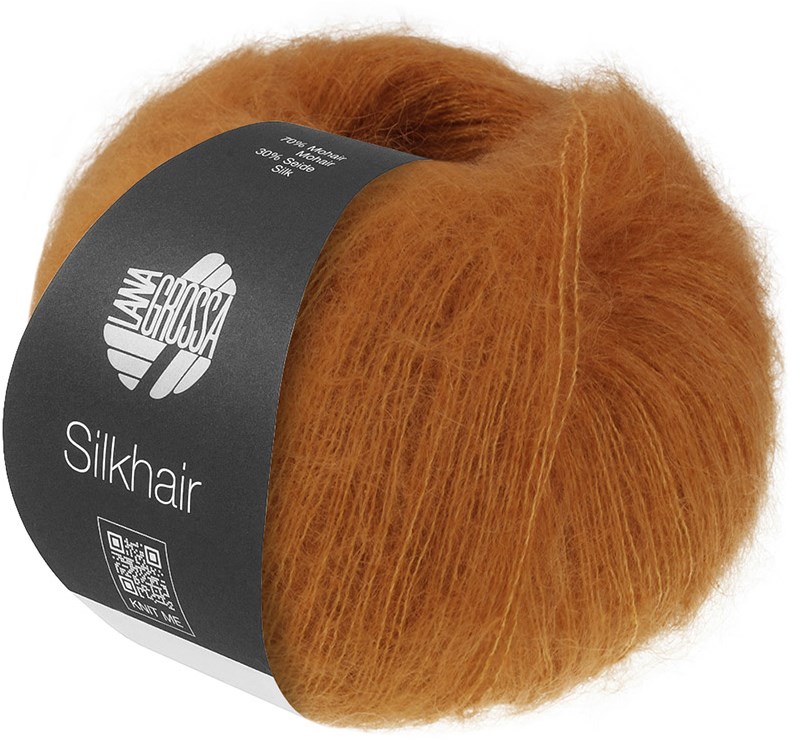 Lana Grossa Silkhair 222 Ochre Yellow | Yarnplaza.com