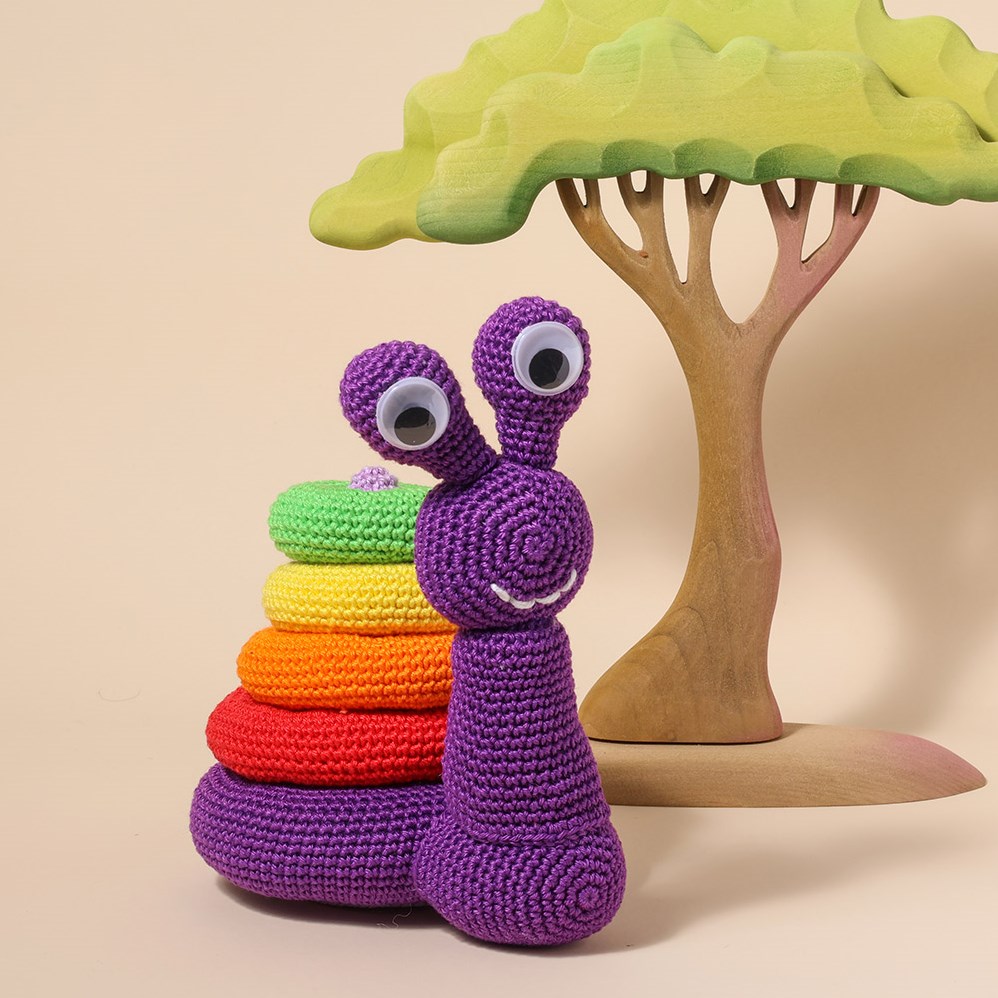 Snail Stacking Tower - YarnZoo Crochet Kit