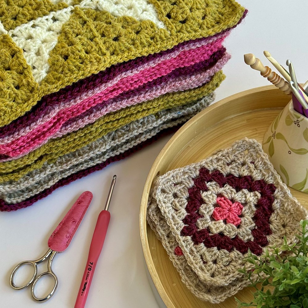 Quiet Sky Blanket Yarn Kit | Stylecraft Special DK | MadebyAnita
