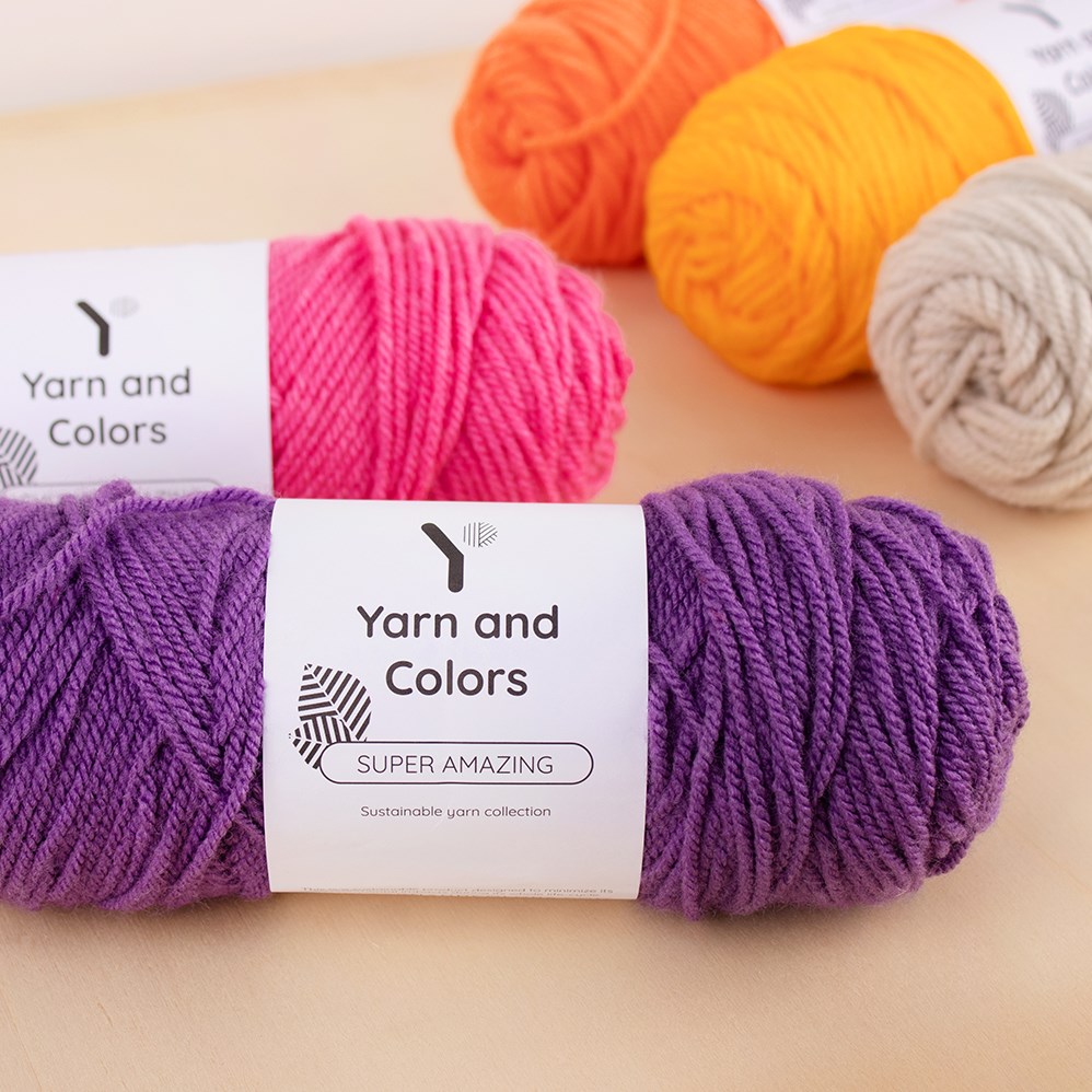 Yarn and Colors Super Amazing 101 Rosé | Yarnplaza.com