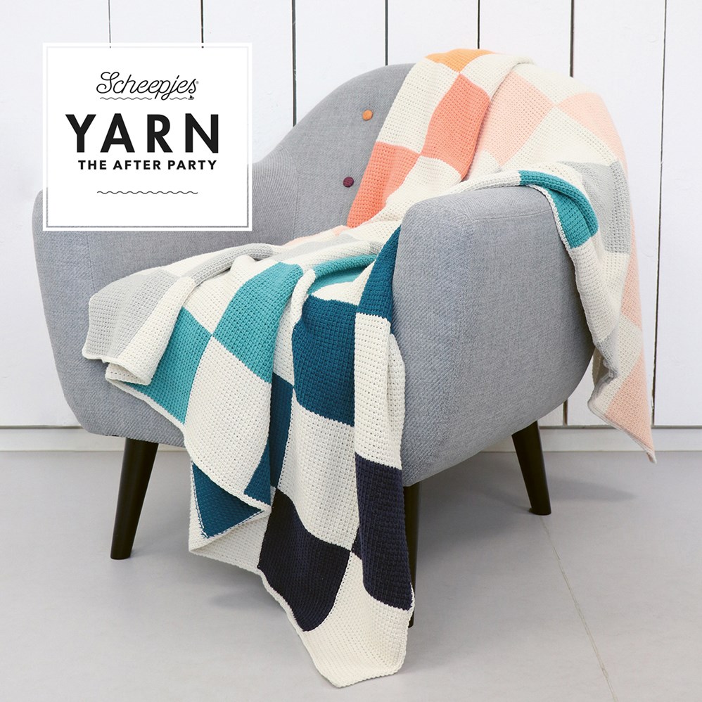 Yarn kit Scheepjes Tunesian Tiles Blanket - Yarnplaza.com