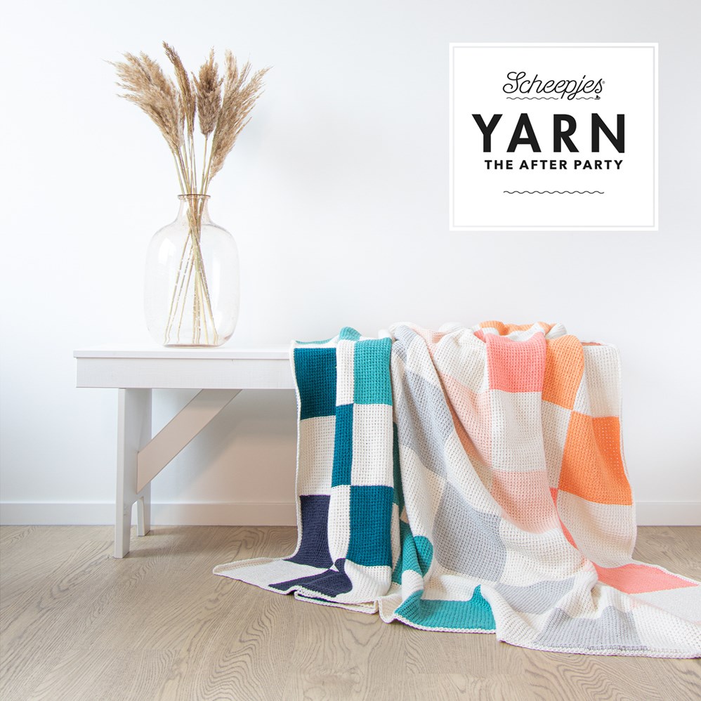 Yarn kit Scheepjes Tunesian Tiles Blanket - Yarnplaza.com