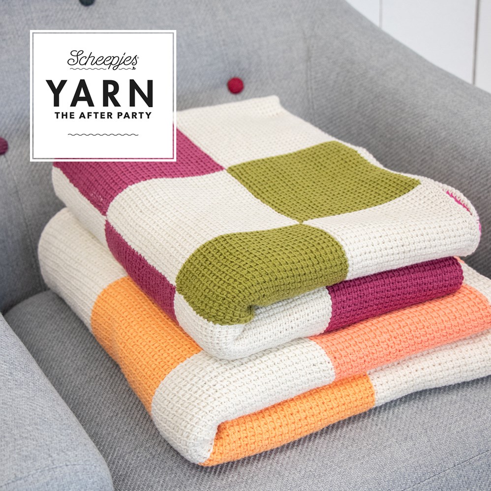 Yarn kit Scheepjes Tunesian Tiles Blanket - Yarnplaza.com